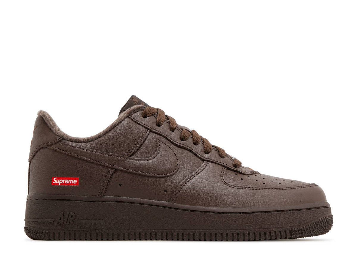 Supreme x Air Force 1 Low Box Logo - Baroque Brown – Wilson's Stuff