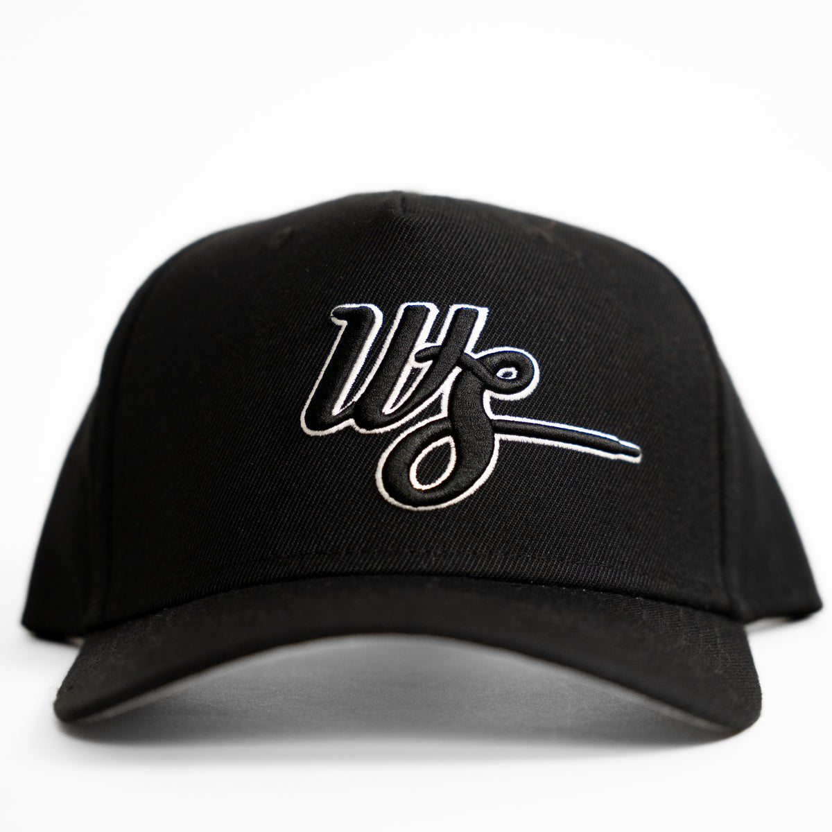 WS Black/White Snapback – Wilson's Stuff