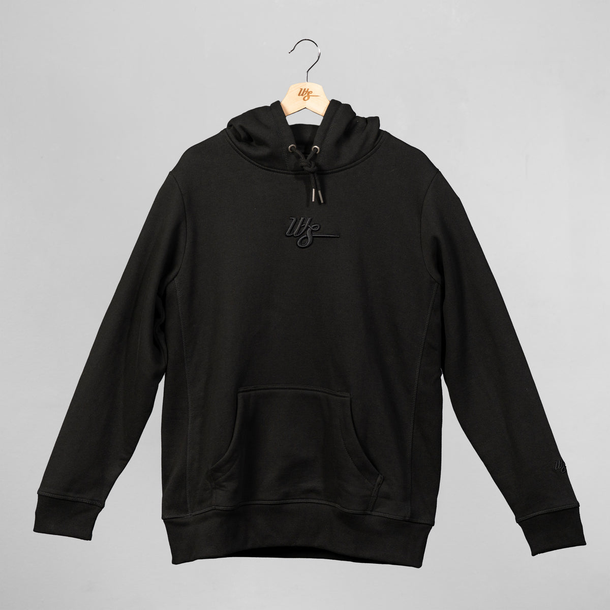 WS Triple Black Hoodie – Wilson's Stuff