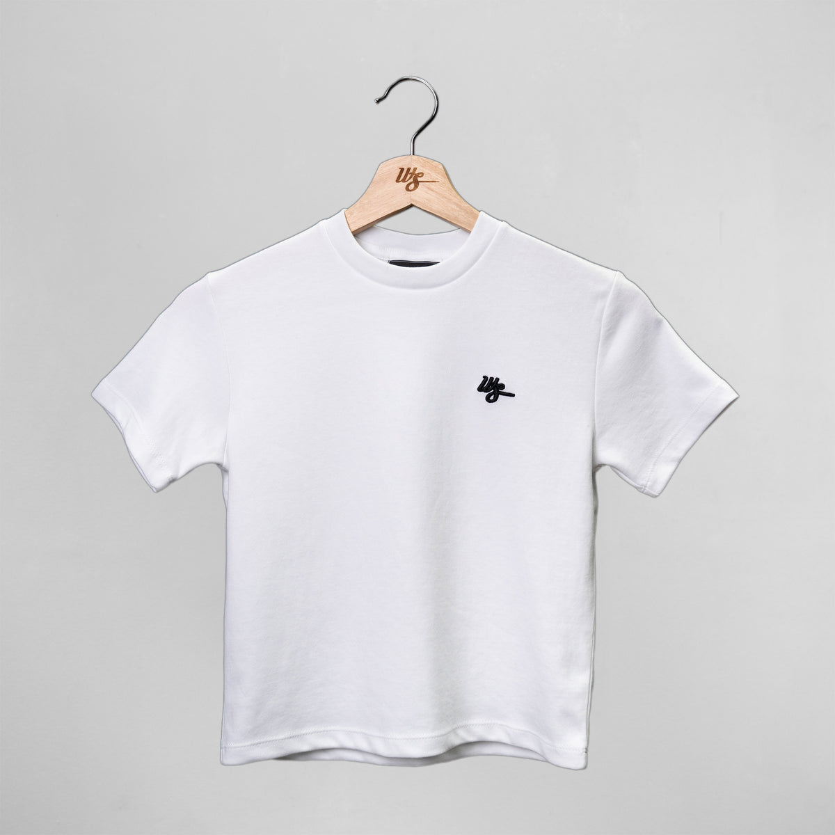 WS Kids Small Logo Tee White – Wilson's Stuff
